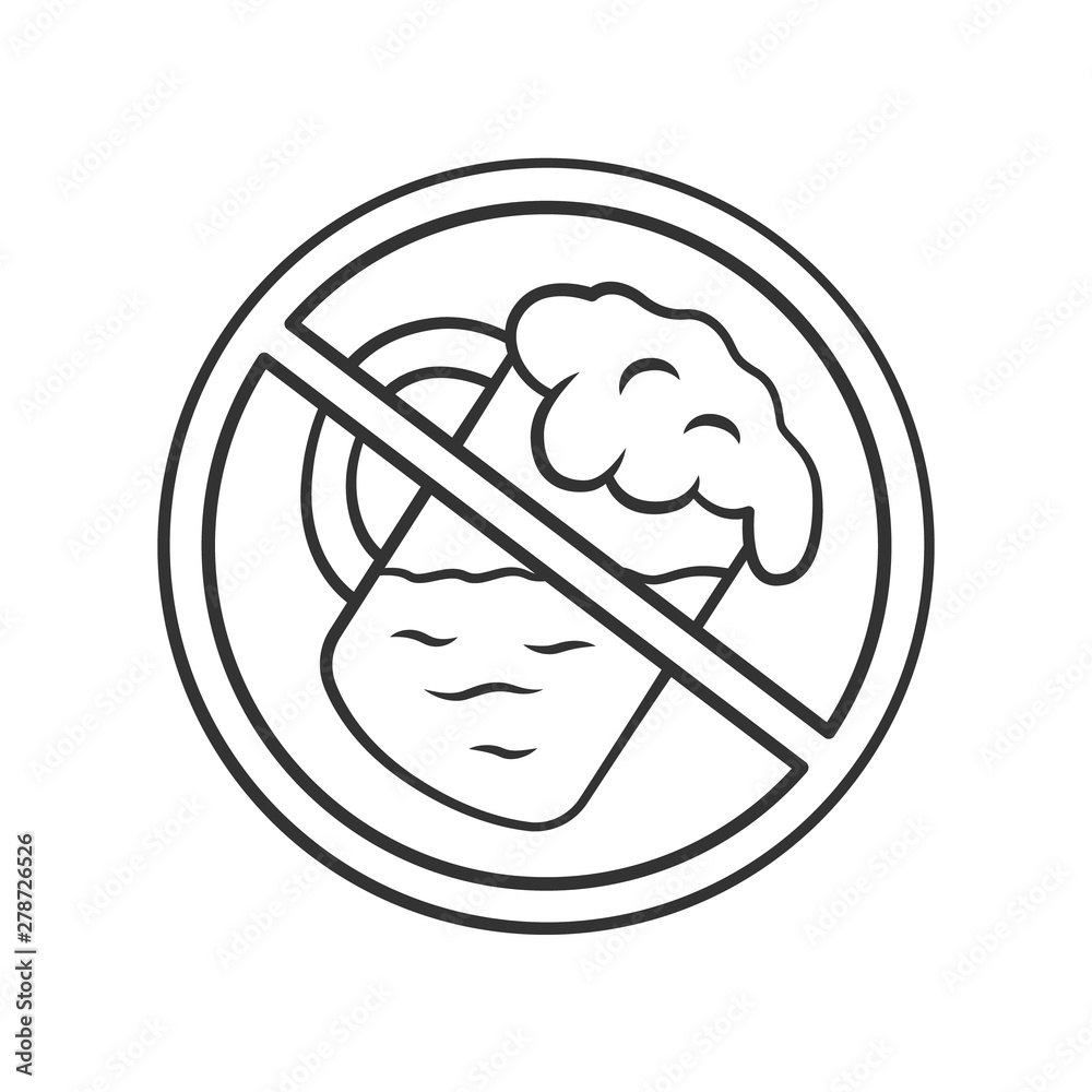 No Alcohol Sign Clip Art