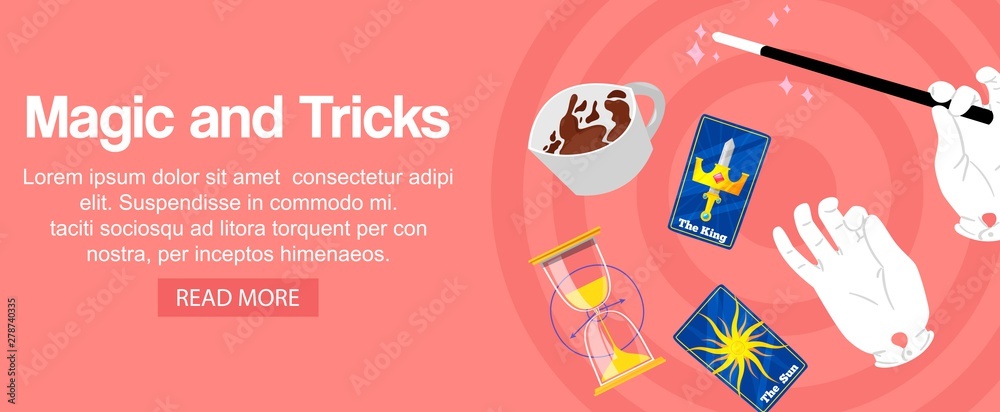 Magician hands holding magic wand, cards, sand clocks vector and tricks ...