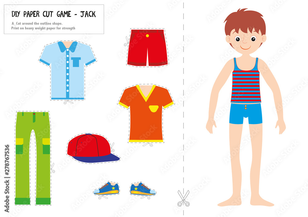 Cut and paste worksheets to help kindergarten and preschoolers develop ...