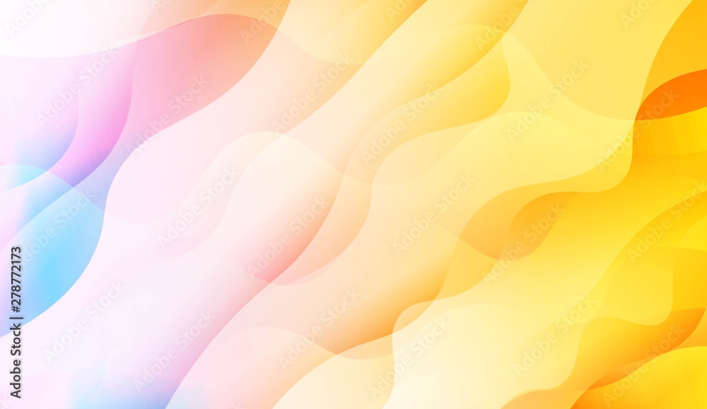 Futuristic Background With Color Gradient Geometric Shape. Abstract ...