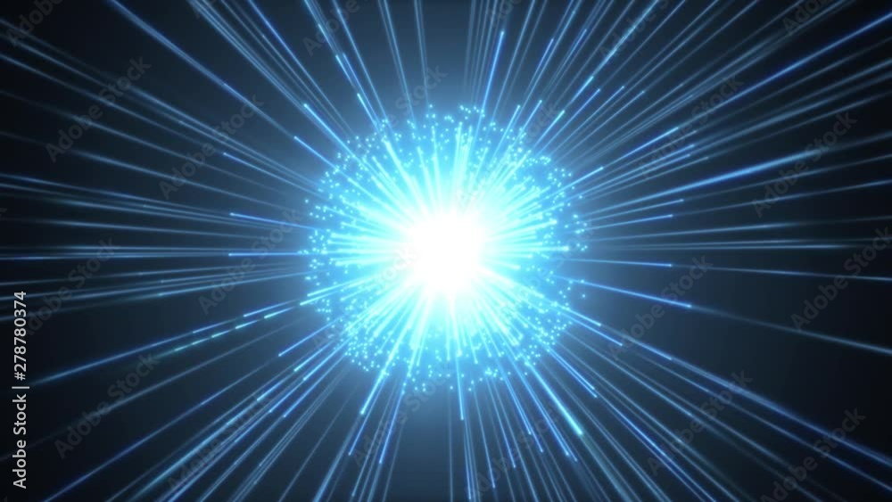 Fireworks Slow Motion Background With Shining Starburst/ 4k animation ...