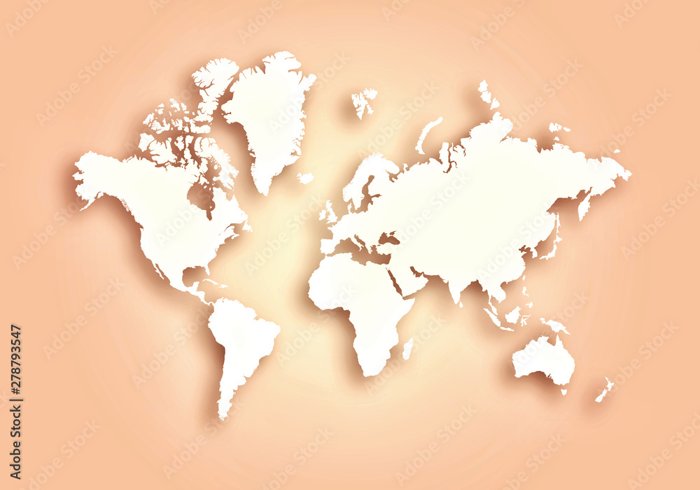 World digital outlined map background Stock Photo | Adobe Stock