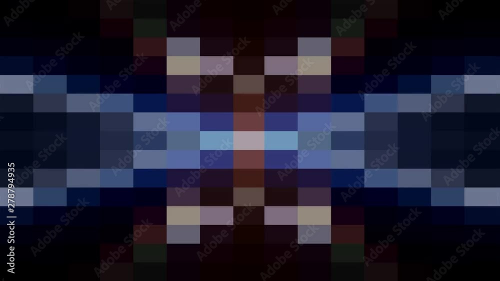 abstract pixel block moving seamless loop animation background New quality universal motion ...