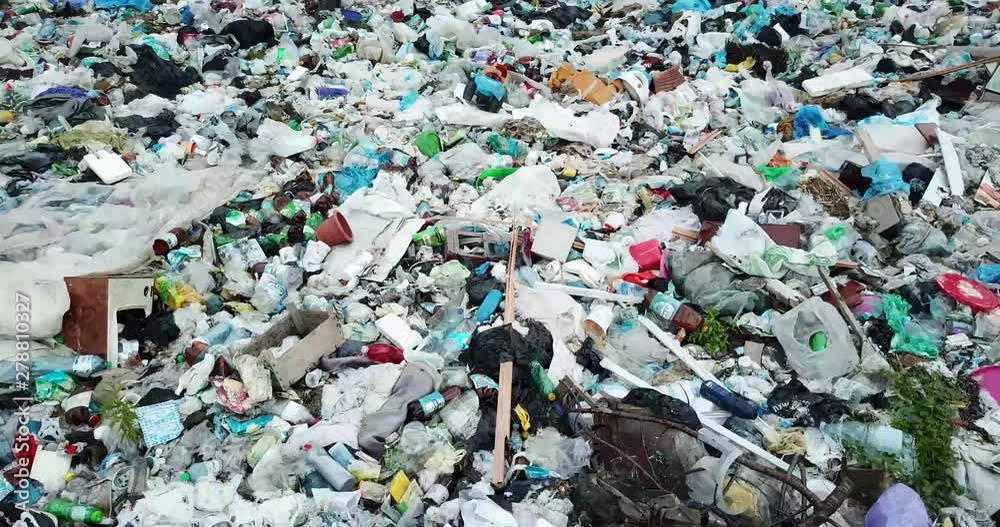 Pollution of household waste of clean mountain rivers in the ...