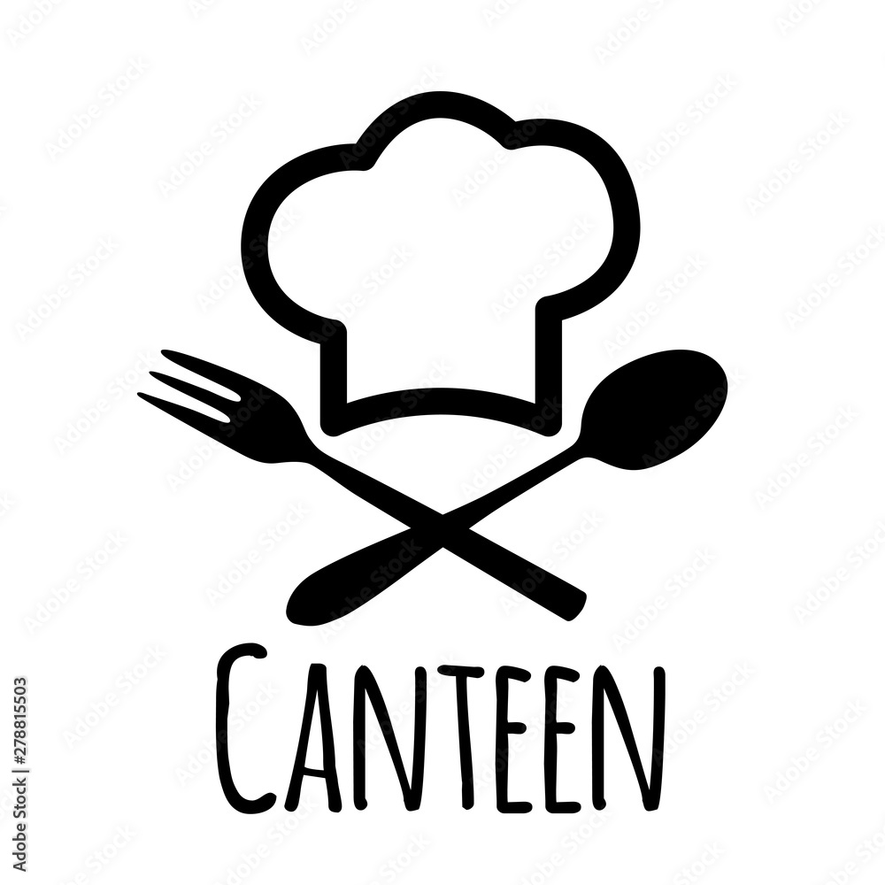 Vector logo for dining room, cafe and restaurant Stock Vector | Adobe Stock