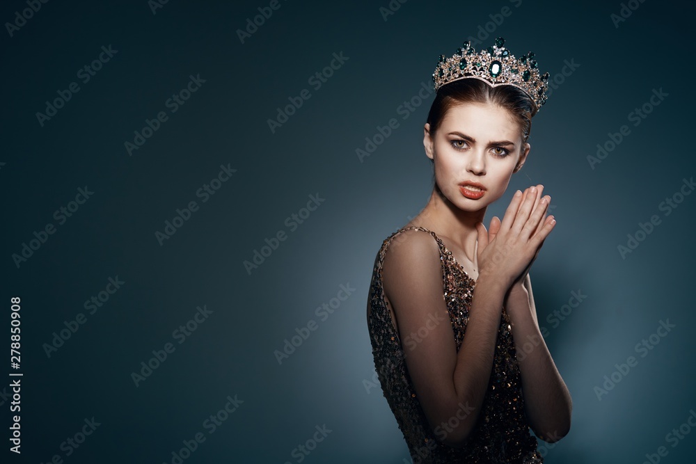 beautiful woman elegant style luxury model Stock Photo | Adobe Stock
