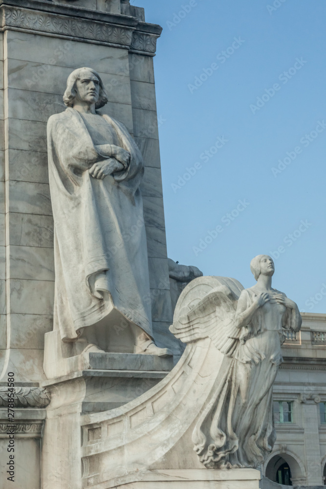 Columbus Fountain also known as the Columbus Memorial is a public ...