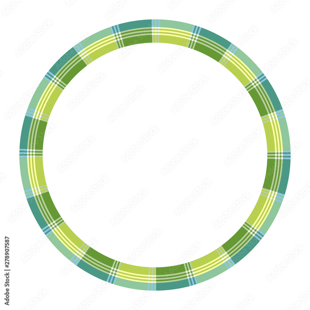 Round frame vector vintage pattern design template. Circle border ...