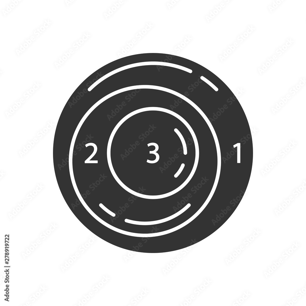 Existential graph glyph icon. Diagrammatic for logical expressions ...