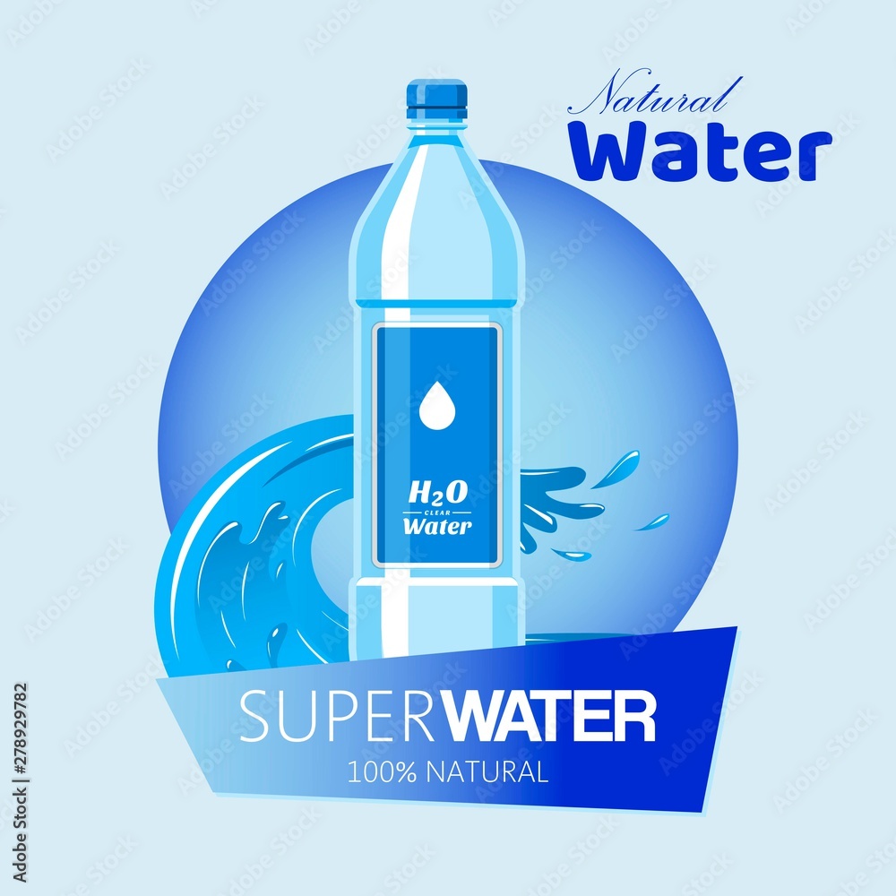 Water Banner Vector