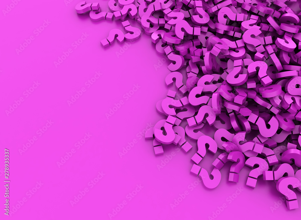 Purple 3d question marks background. Questions and doubt Stock ...