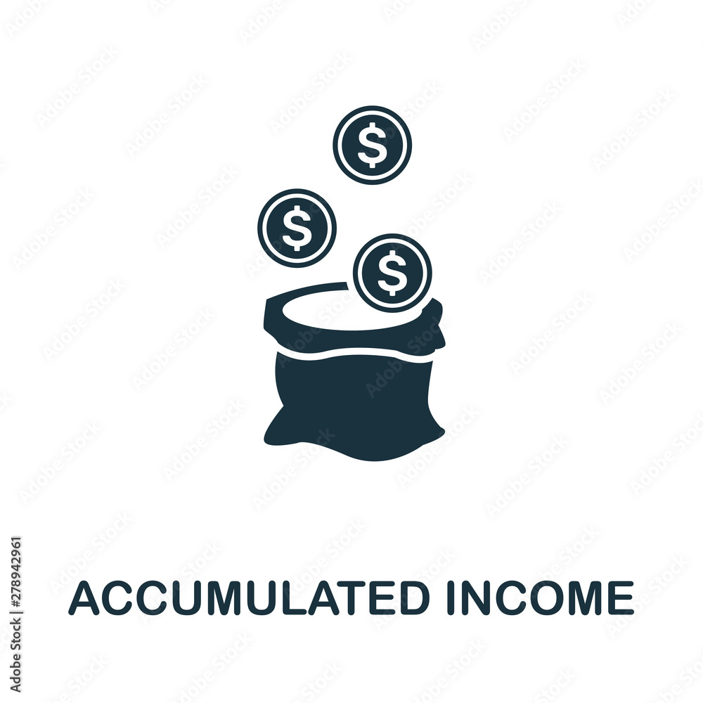 Income Icon Vector