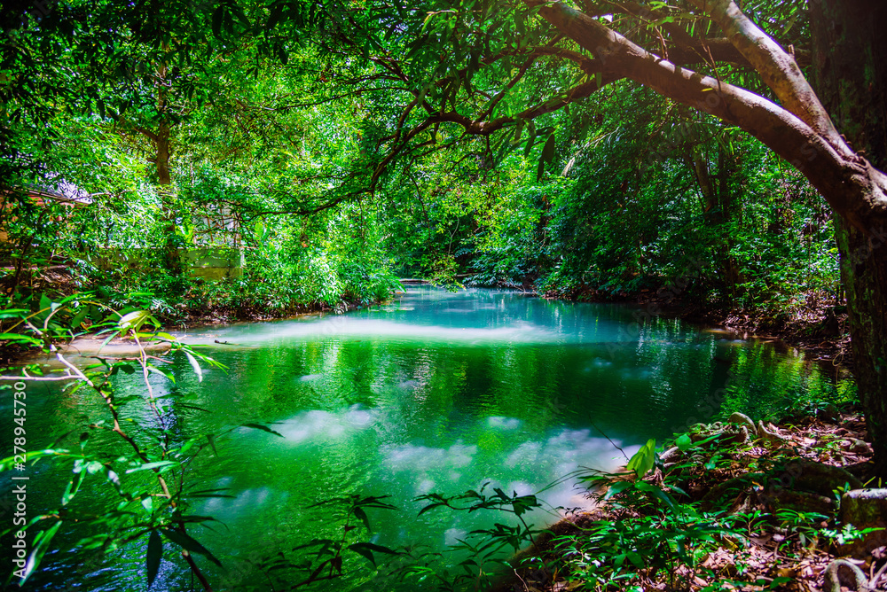 Landscape Waterfall Than Bok Khorani. (Thanbok Khoranee National Park ...