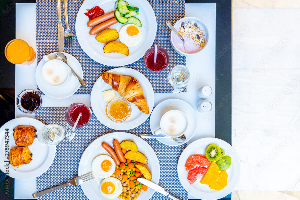 Luxury Hotel Breakfast