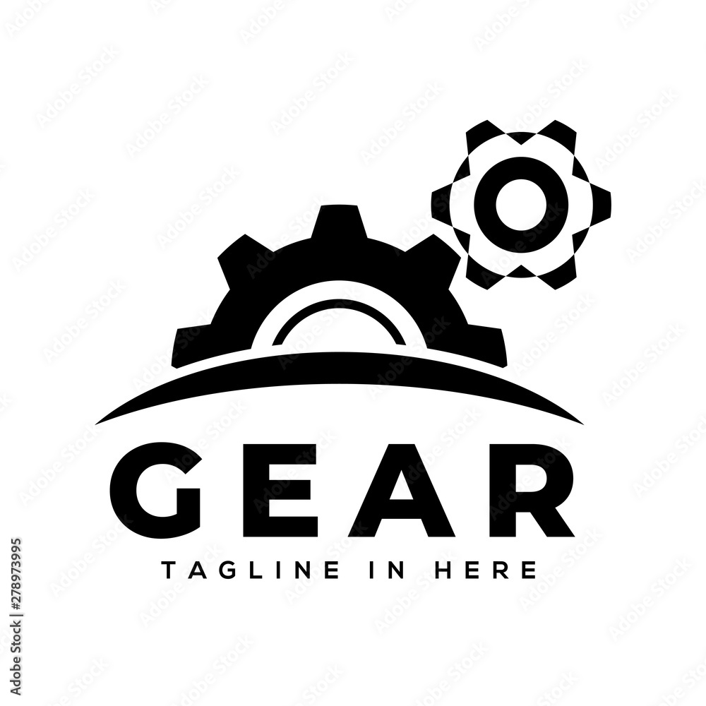 Gear mechanic logo design inspiration Stock Vector | Adobe Stock
