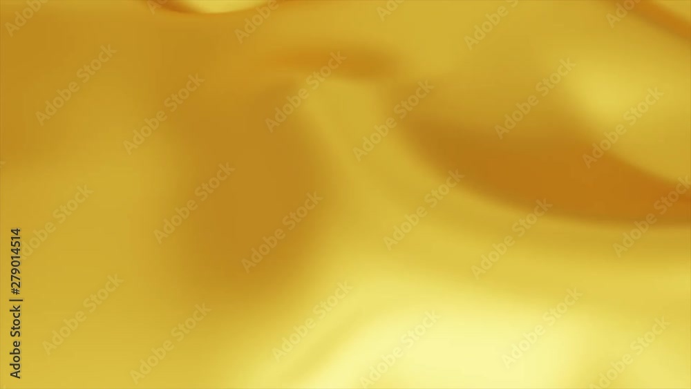 Golden wave background. Abstract seamless loop 4k animation of gold ...