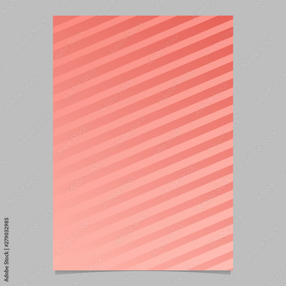 Stripe poster template design - abstract gradient vector brochure ...