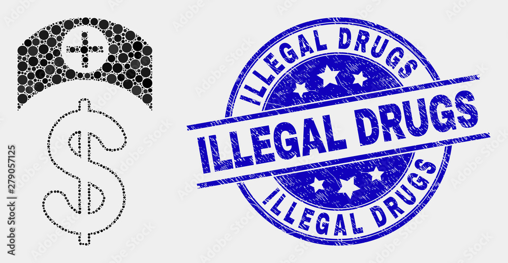 Illegal Drug Icon