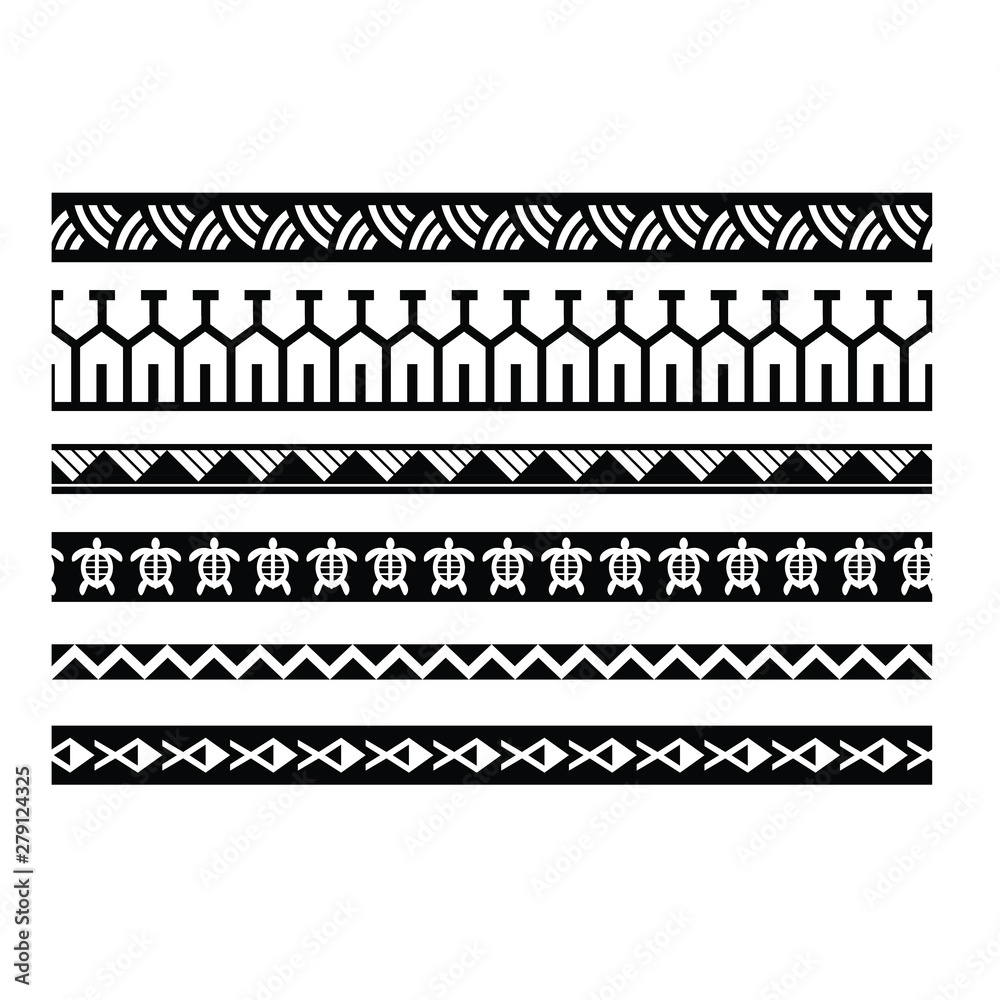 Polynesian Tribal Patterns