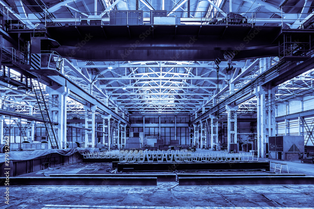 Engineering plant shop. Unified standard typical span prefabricated of ...