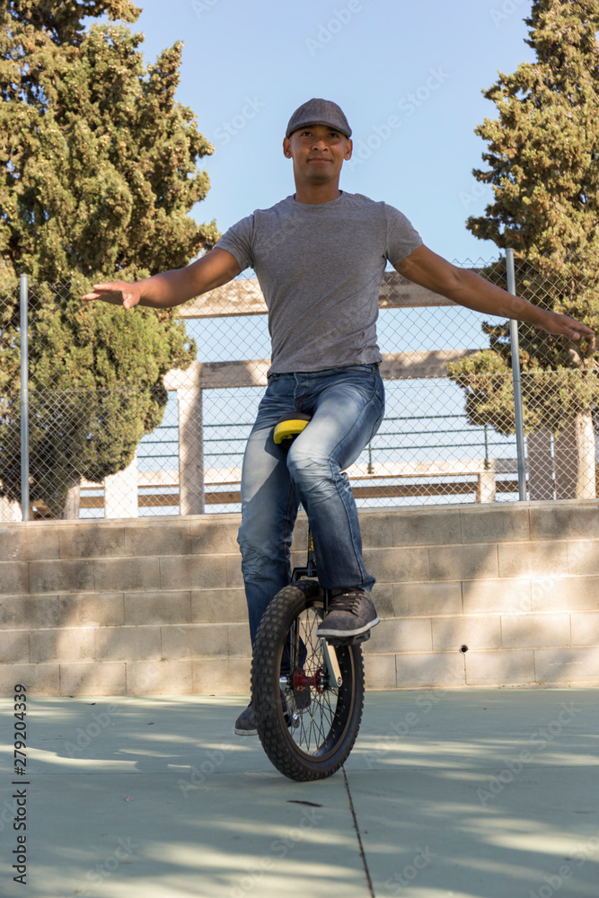 Unicycle Riding