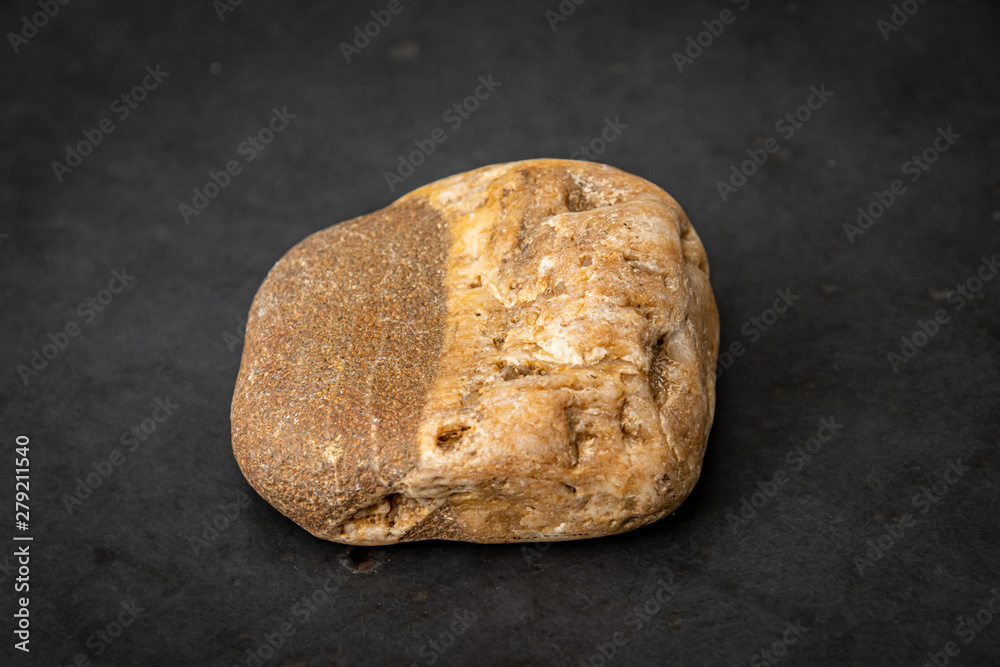 Flint originating from border between metamorphic and amorphic rock ...