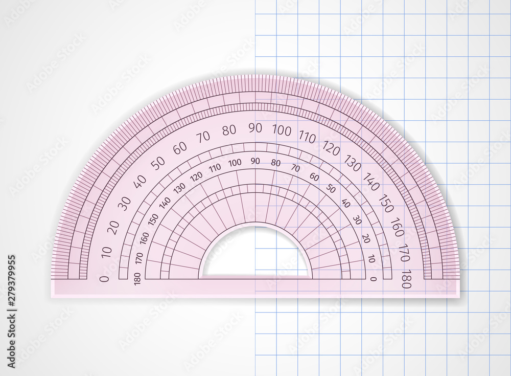 Pink Protractor