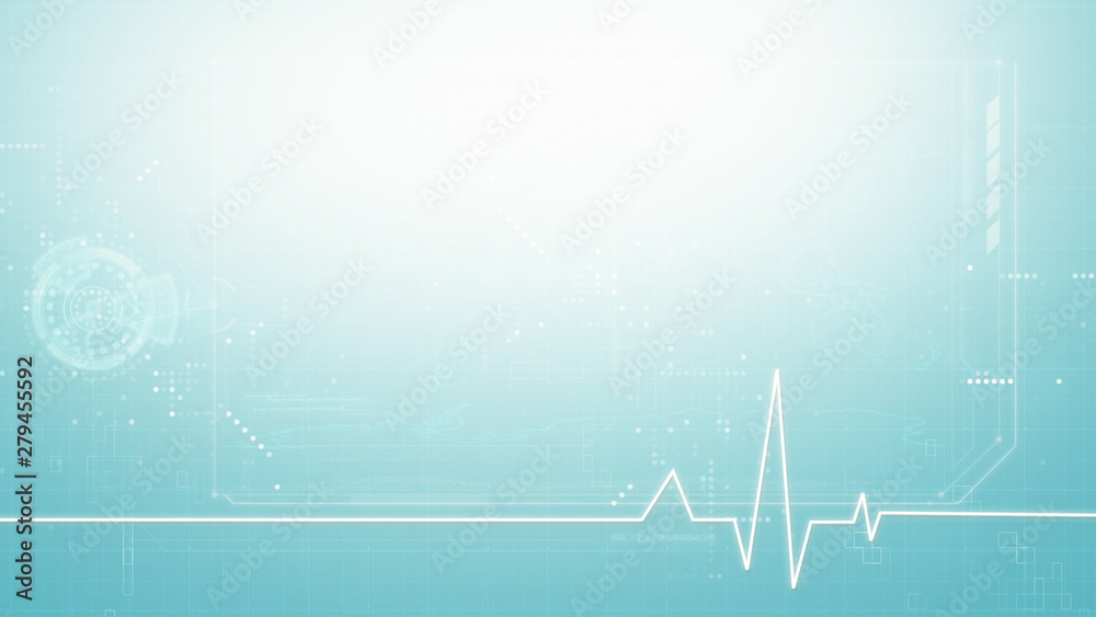 medical abstract background, medical digital symbol graphic background ...