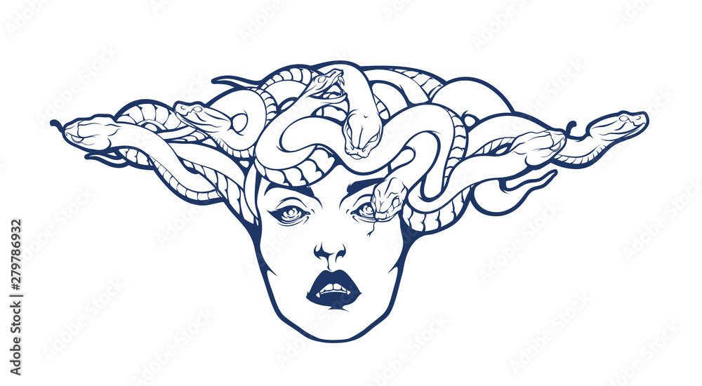 Medusa Head Design