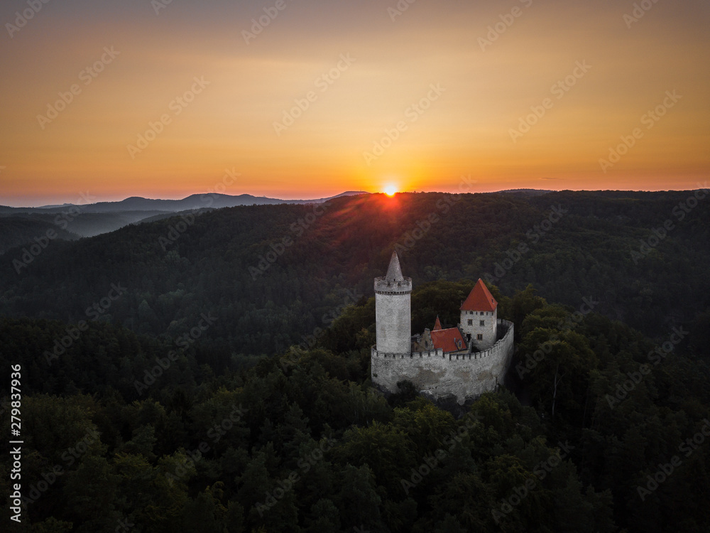 Kokorin Castle is a castle located northeast of Melnik, Czech Republic ...