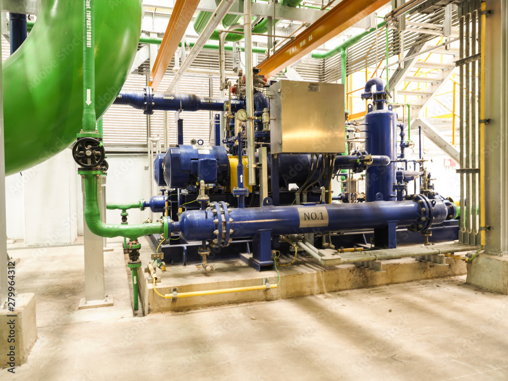Vacuum systems for apply industrial zone in Combined-Cycle Co ...