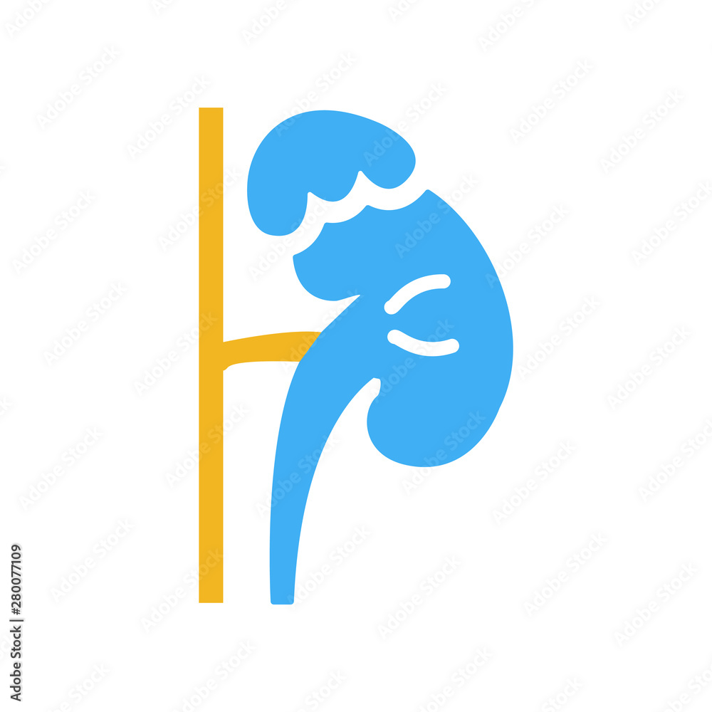 adrenal gland icon from medical collection Stock Vector | Adobe Stock