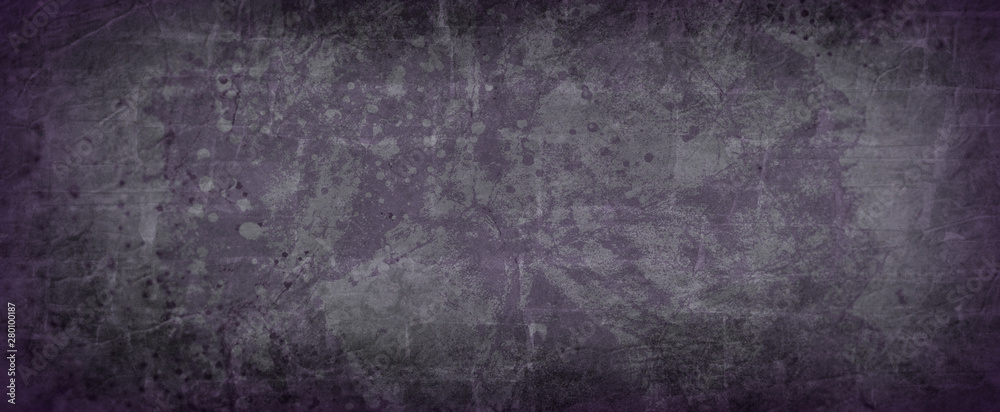 Purple And Black Vintage Background