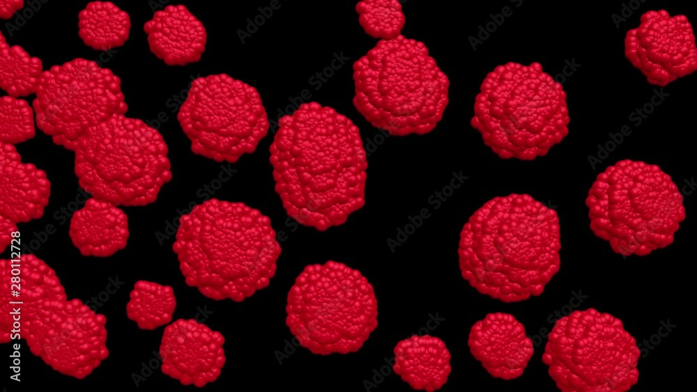 Microbes, atoms ,molecules, cells coagulating , crystallize ...