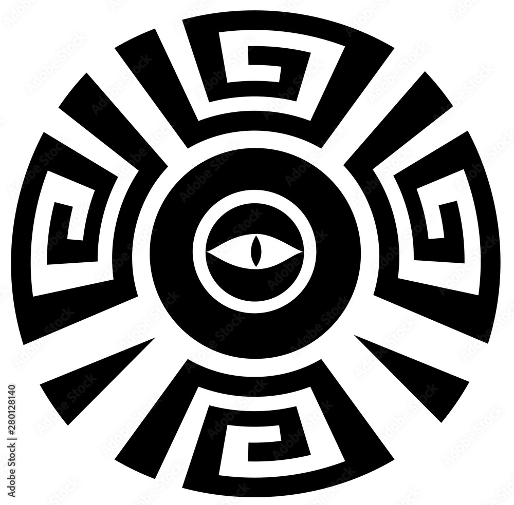 Greek Sun Symbol