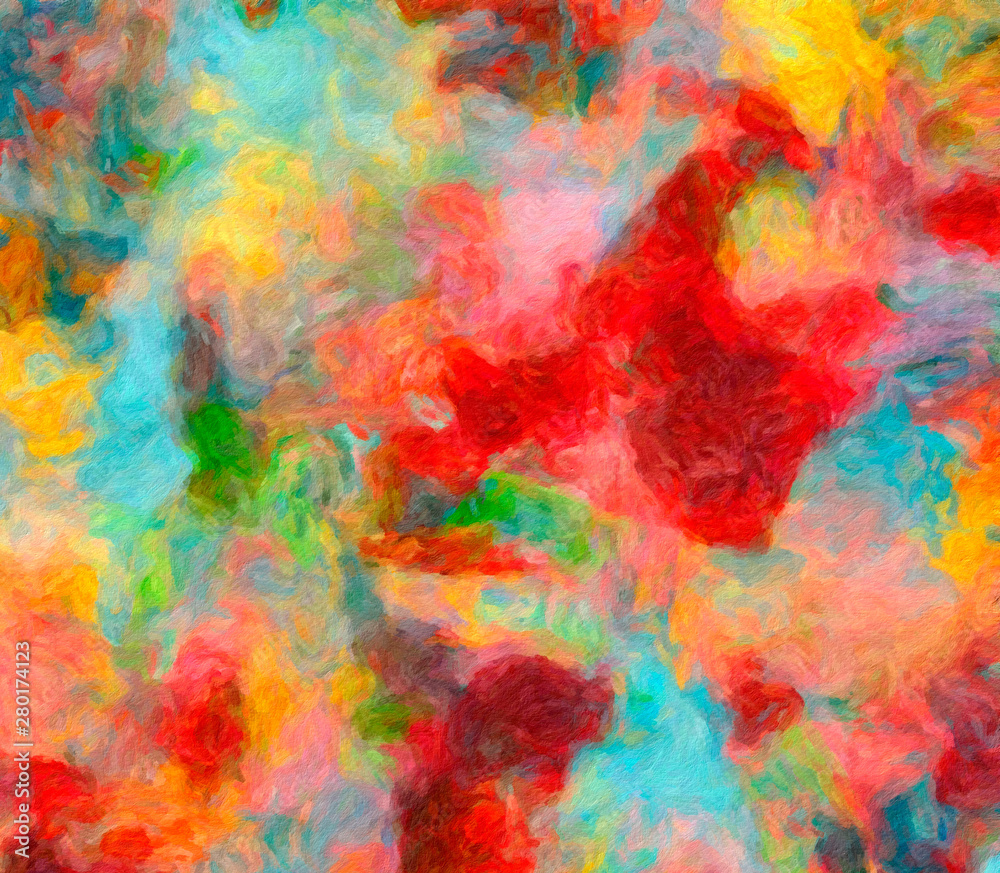 Abstract Color Drawing