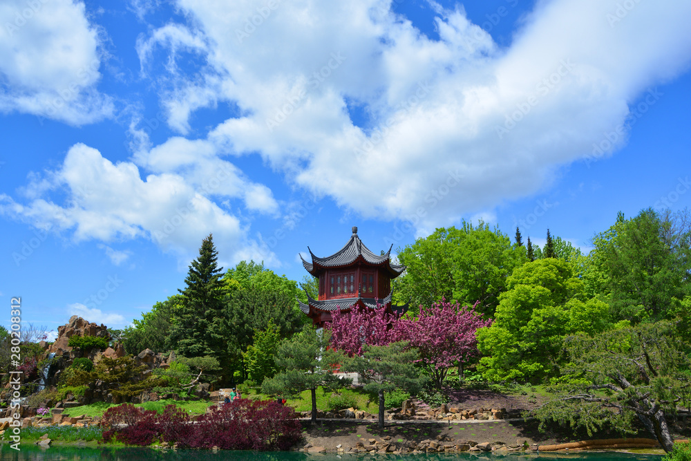 Chinese garden of Montreal botanical garden is considered to be one of ...