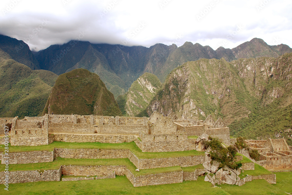 Machu Picchu or Machu Pikchu Quechua machu old, old person, pikchu ...
