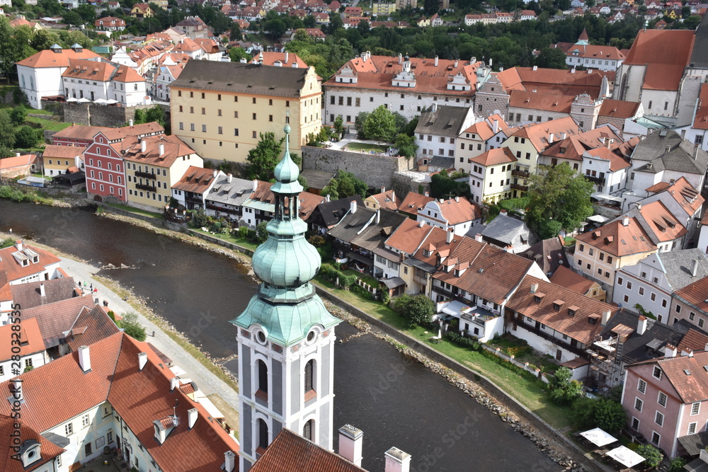 Český Krumlov, Krumau, UNESCO, Weltkulturerbe, Tschechien, Böhmisch Krumau, Krumau an der Moldau ...