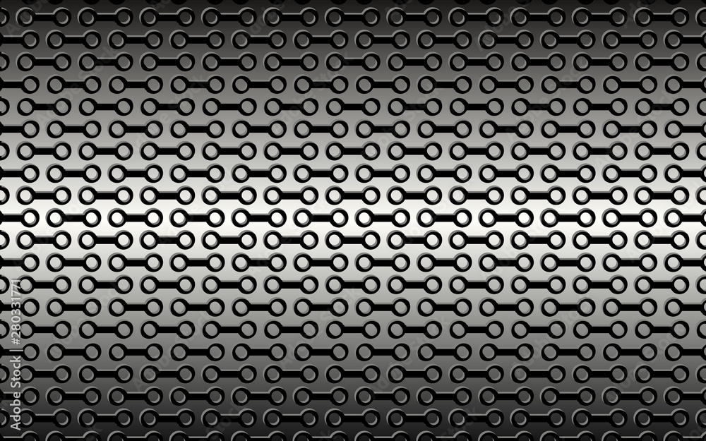 Abstract metallic background frame layout strong steel concept with ...