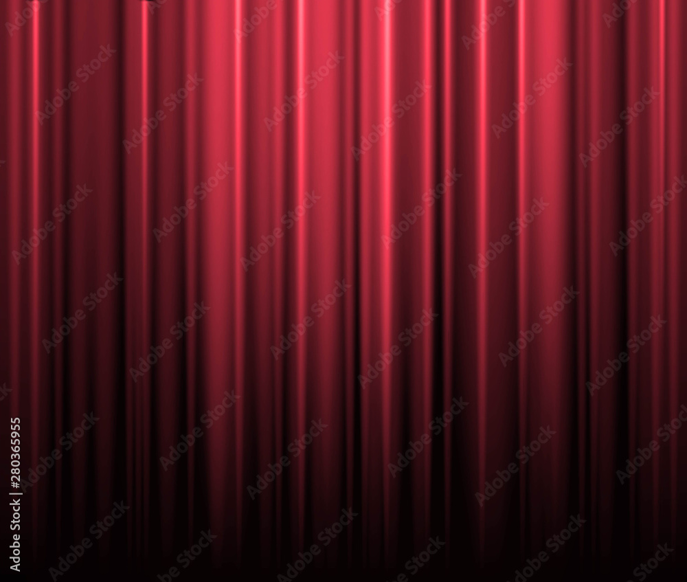 Red Curtain Background. Grunge fabric texture red background Stock ...