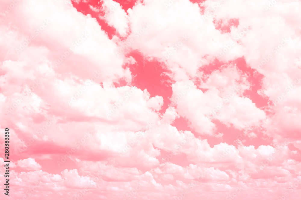 Light Pink Clouds Background
