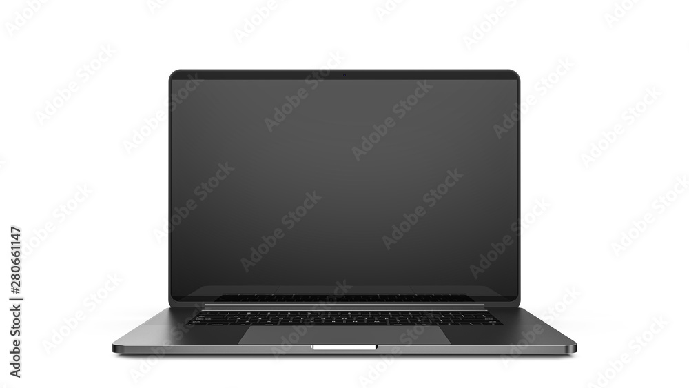 Laptop, design template isolated. Template, mockup. Stock Photo | Adobe ...