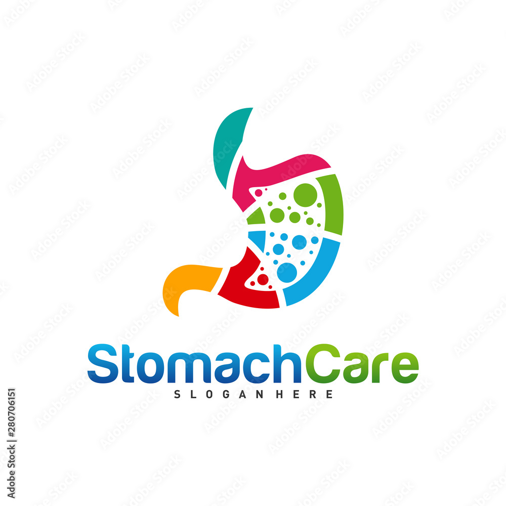 Stomach Care Logo Design Concept Vector, Health Stomach Logo Design ...