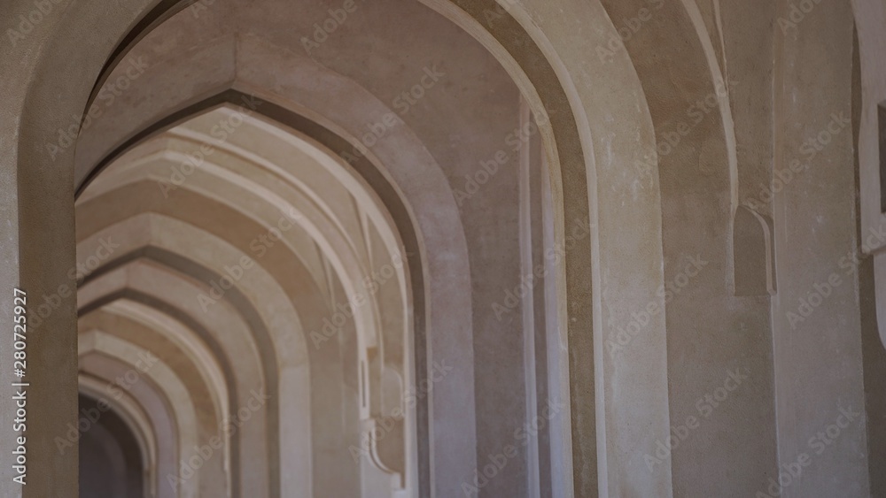 architectural detail of an arch Stock Photo | Adobe Stock