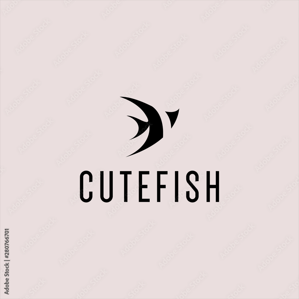 guppy fish logo. guppies logo design. silhouette guppies logo. vector ... guppy fish logo. guppies logo design. silhouette guppies logo. vector ...