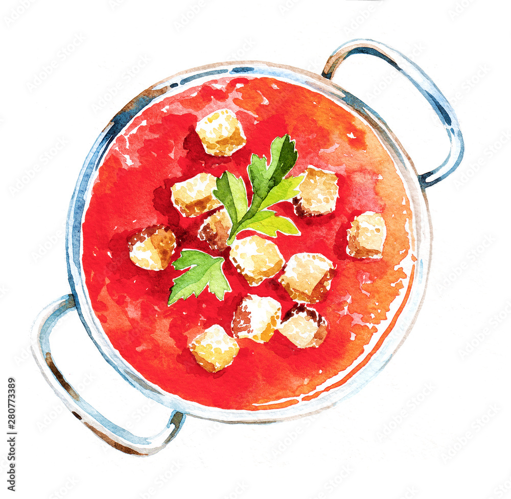 Minestrone Soup Clip Art