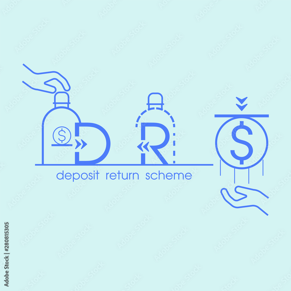 Refund is given when returning single-use plastic bottle to be recycled ...