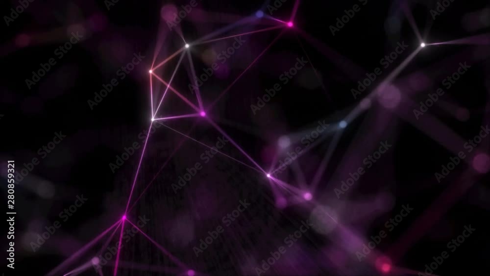 Plexus background. You can use it for a technology, stage ...