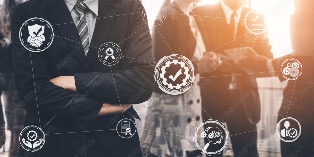 Quality Assurance and Quality Control Concept - Modern graphic ...